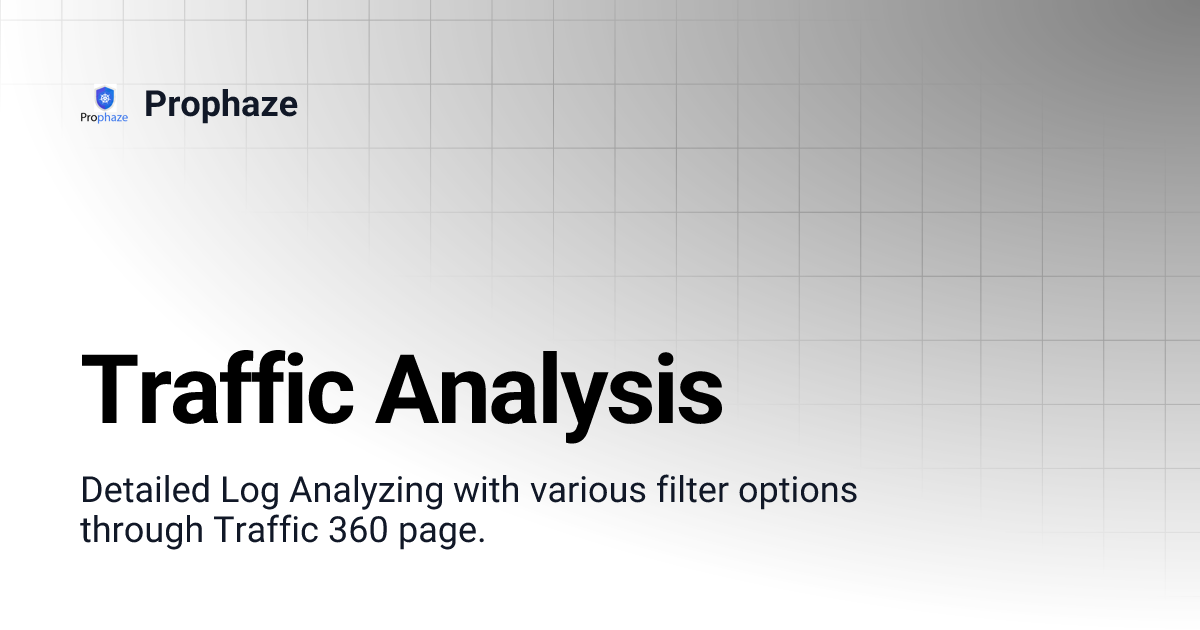 Traffic Analysis | Prophaze